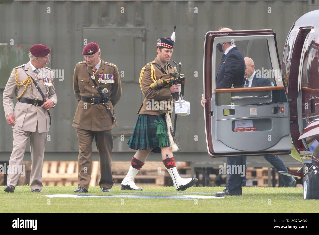 Merville Barracks, Colchester, Essex, Großbritannien. Juli 2021. Auf ...