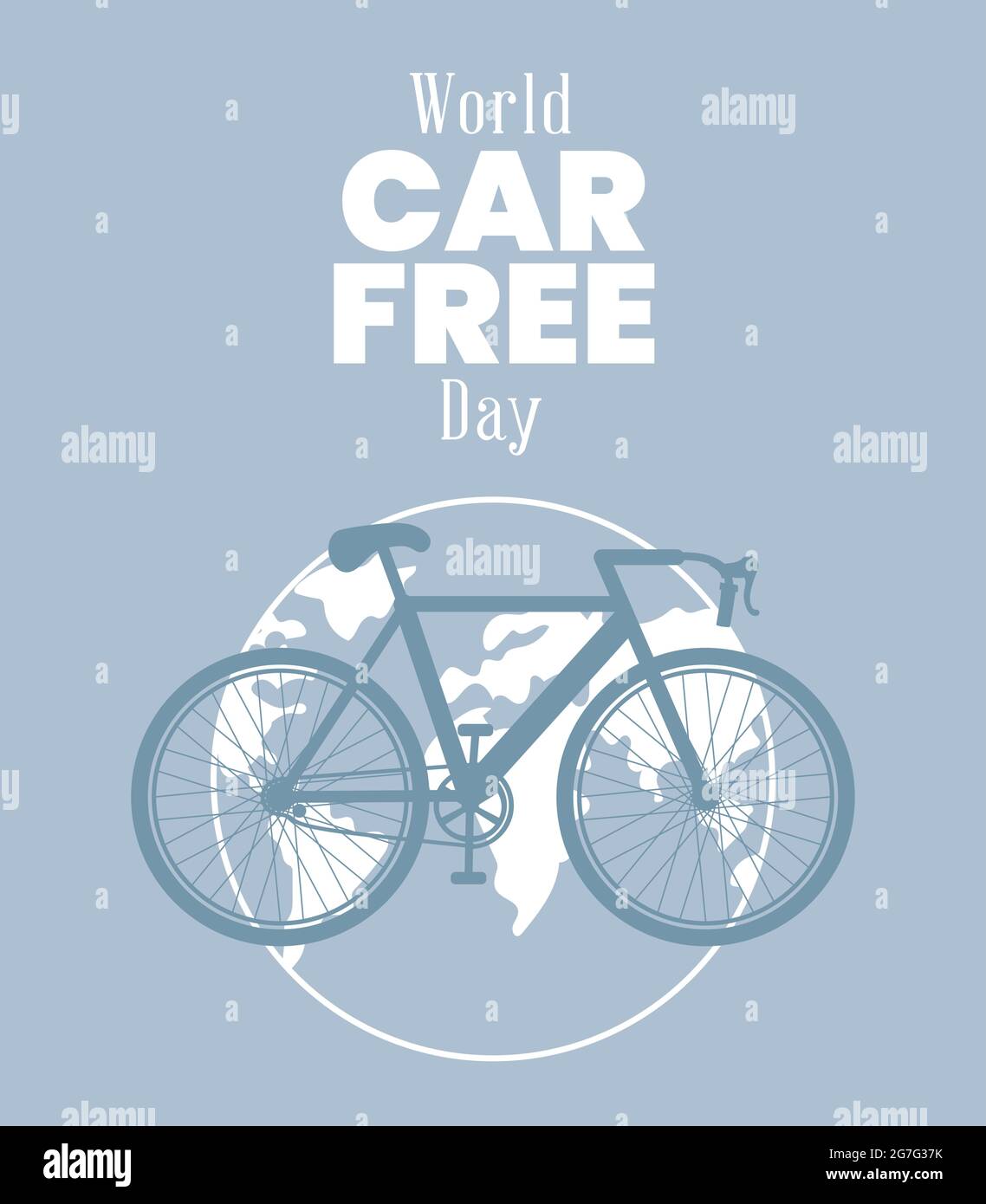 Autofreier tag der erde Stock-Vektorgrafiken kaufen - Alamy