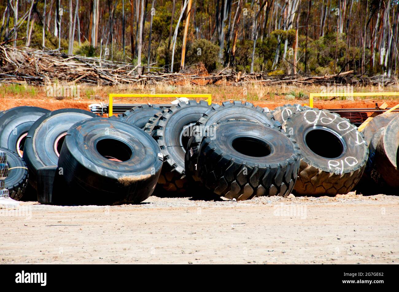Mining truck tyre -Fotos und -Bildmaterial in hoher Auflösung – Alamy