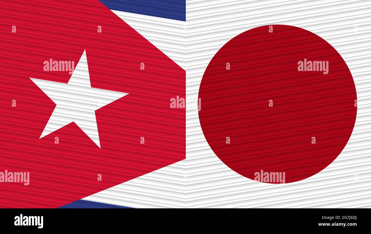 Japan kuba flagge -Fotos und -Bildmaterial in hoher Auflösung – Alamy
