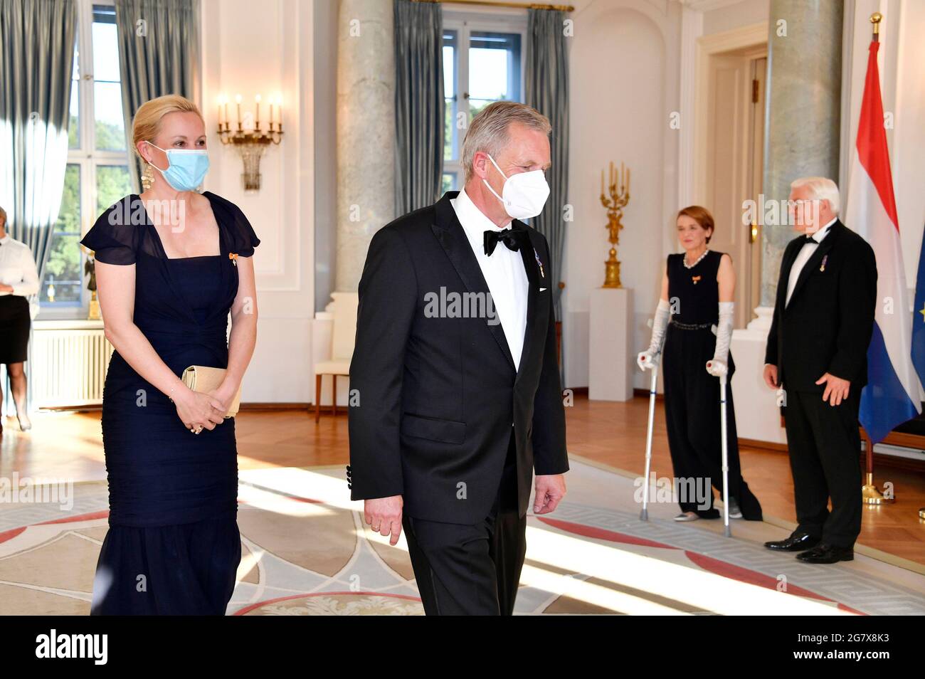 Bettina Wulff, Christian Wulff, Elke Buedenbender und Frank-Walter ...