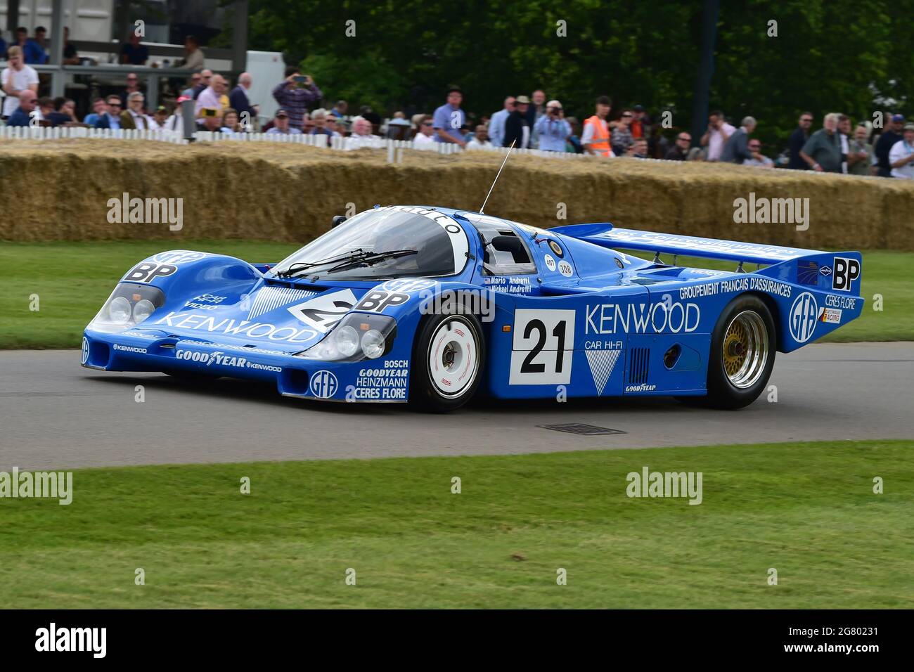 Rainer Becker, Porsche 956, große Allrounder - Mario Andretti, die ...