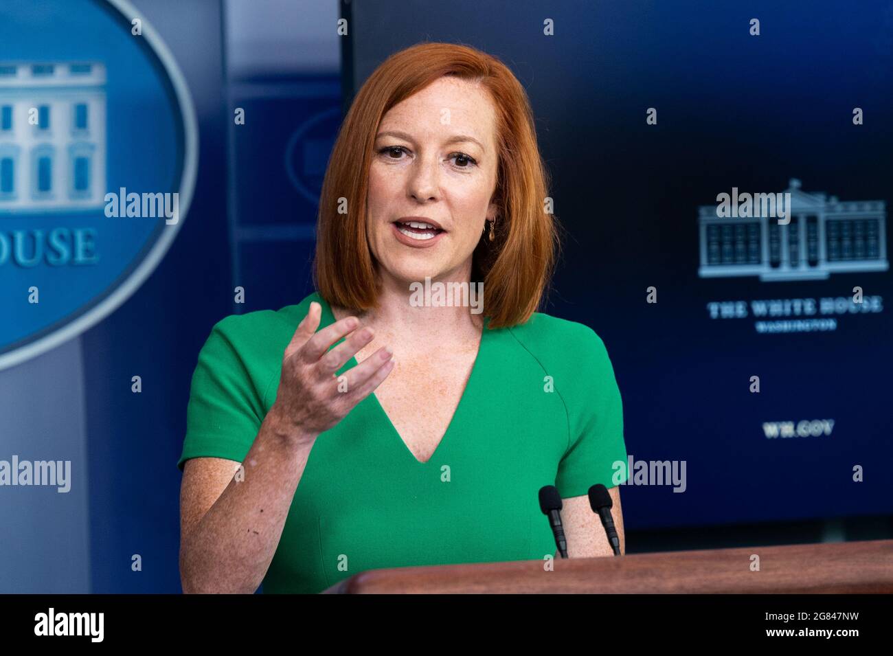 Jen psaki -Fotos und -Bildmaterial in hoher Auflösung – Alamy