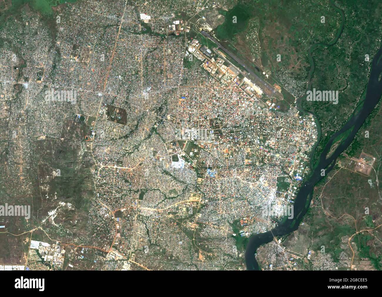 Juba aerial view -Fotos und -Bildmaterial in hoher Auflösung – Alamy