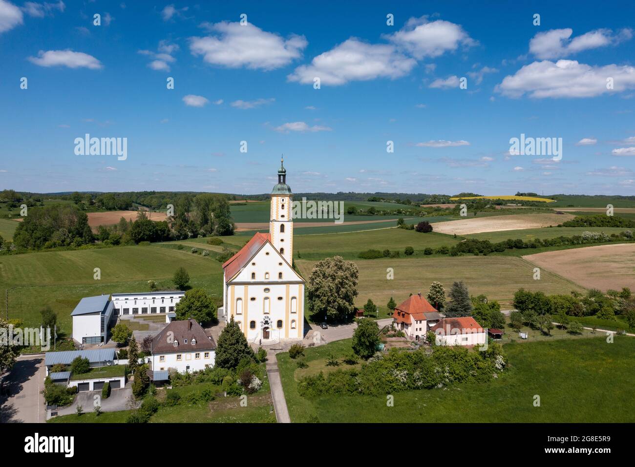 Wallfahrtskirche Maria Bruennlein, Wemding, Noerdlinger Ries, Bayern ...