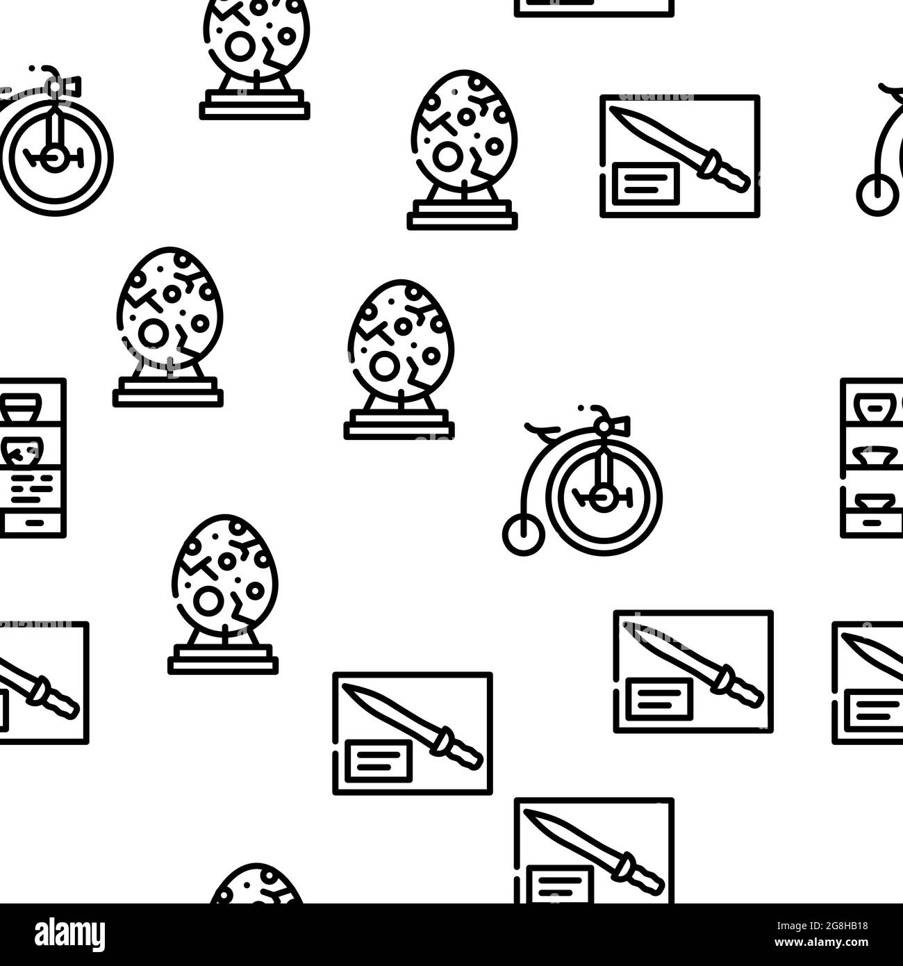 Piktogramme museum Schwarzweiß-Stockfotos und -bilder - Alamy