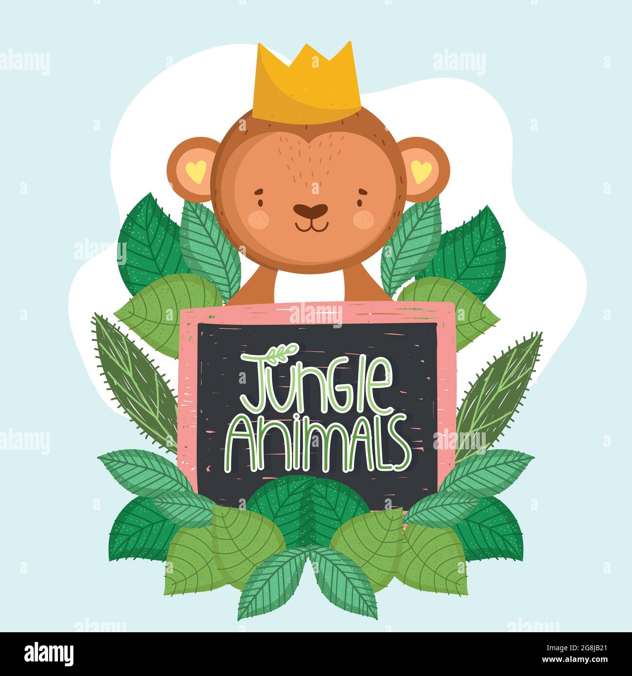 Affe regenwald Stock-Vektorgrafiken kaufen - Alamy