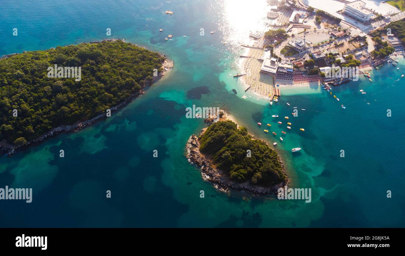 Ksamil Insel Stockfotos und -bilder Kaufen - Alamy