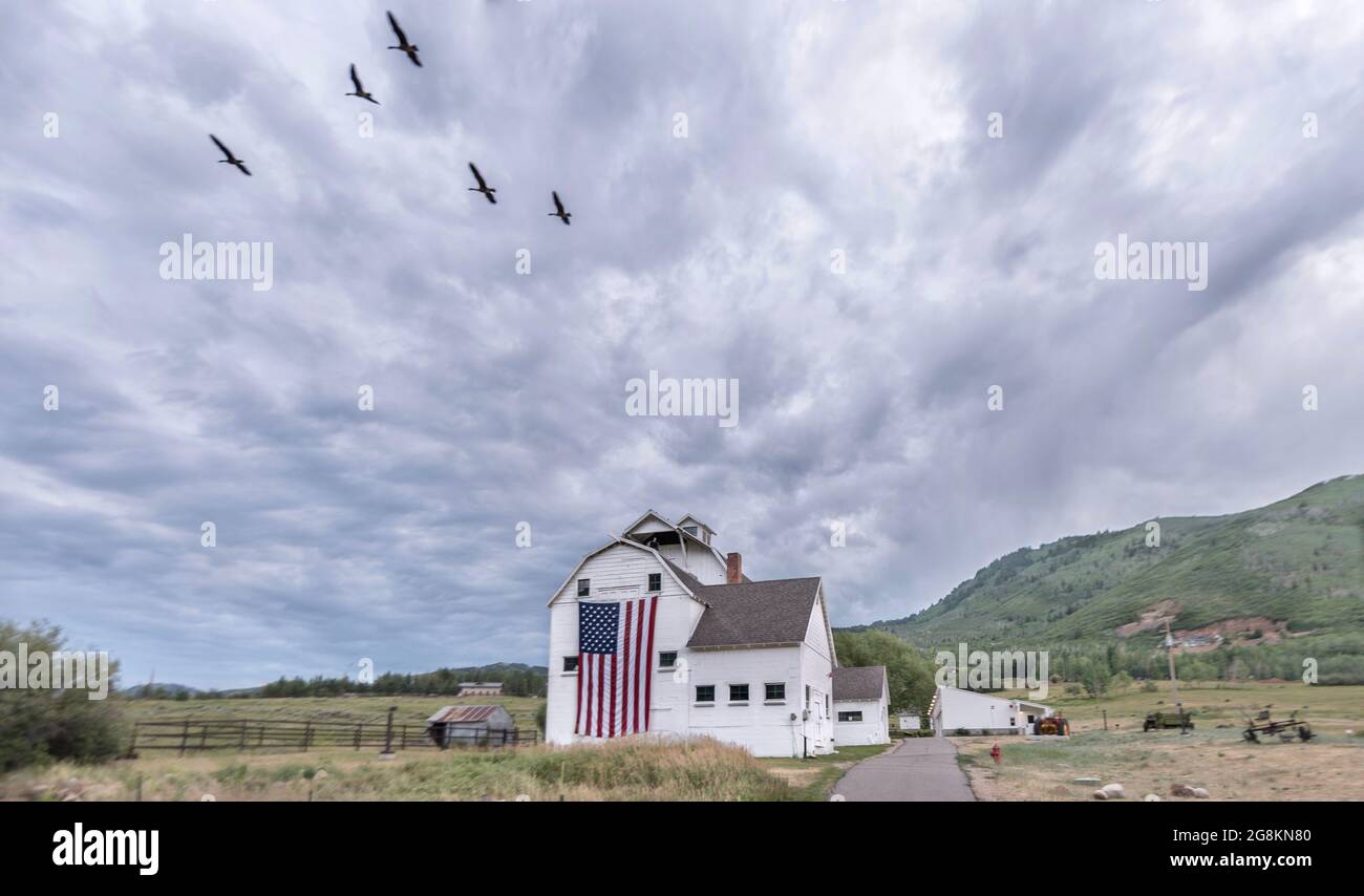 Amerikanische scheune -Fotos und -Bildmaterial in hoher Auflösung – Alamy