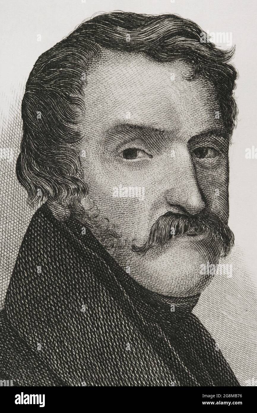 Carlos Maria Isidro de Borbon (1788-1855). Infante von Spanien, der ...