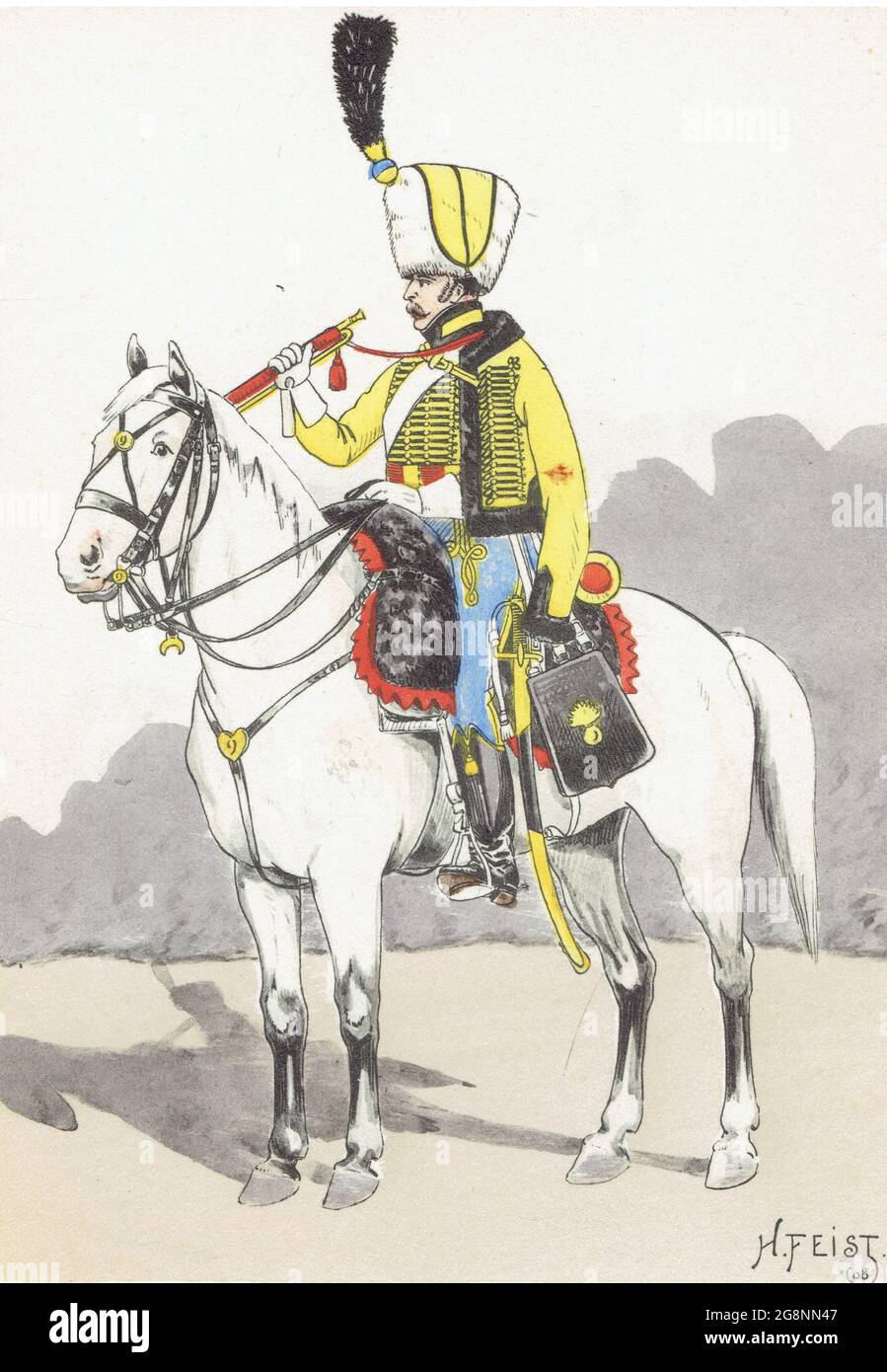 9e regiment de hussards -Fotos und -Bildmaterial in hoher Auflösung – Alamy