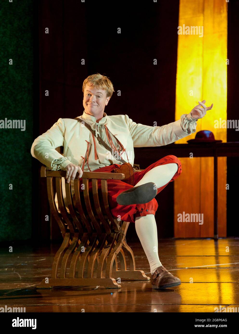 Toby Spence (David) in DIE MEISTERSINGER VON NURNBERG von Wagner an der ...