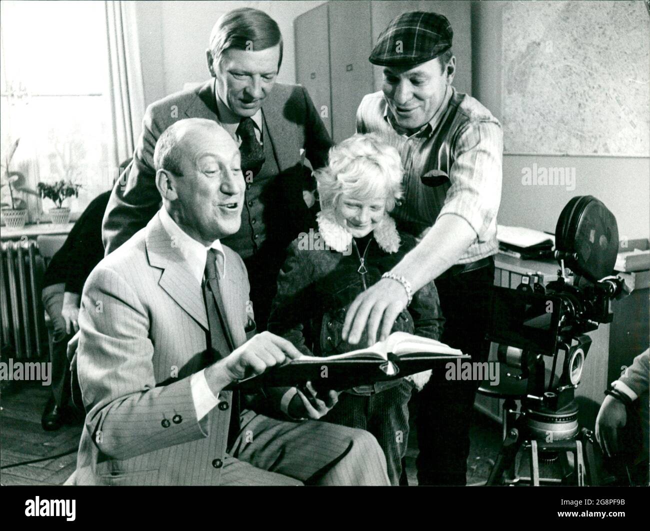 Szene der Kriminalserie 'dem Schauspieler auf der Spur', Episode 'in ...