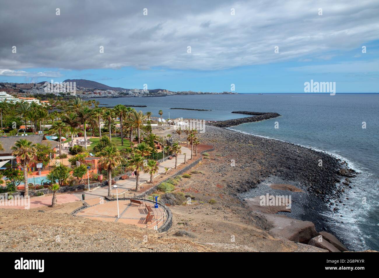 La Caleta Costa Adeje Tenerife Stockfotos und -bilder Kaufen - Alamy
