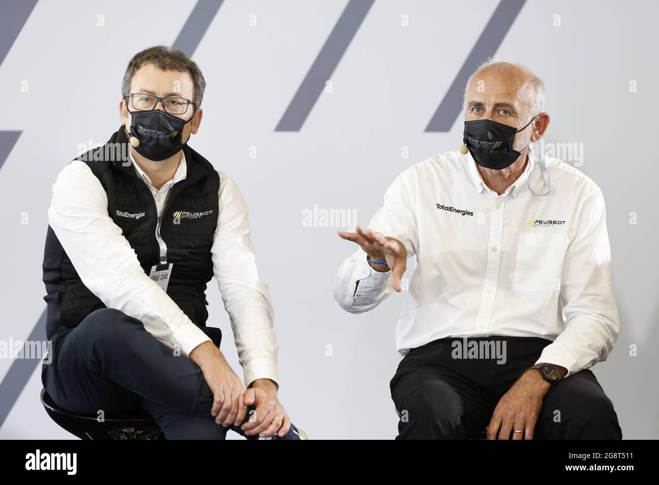 Peugeot Marketing Director Thierry Lonziano mit Stellantis Motorsport ...