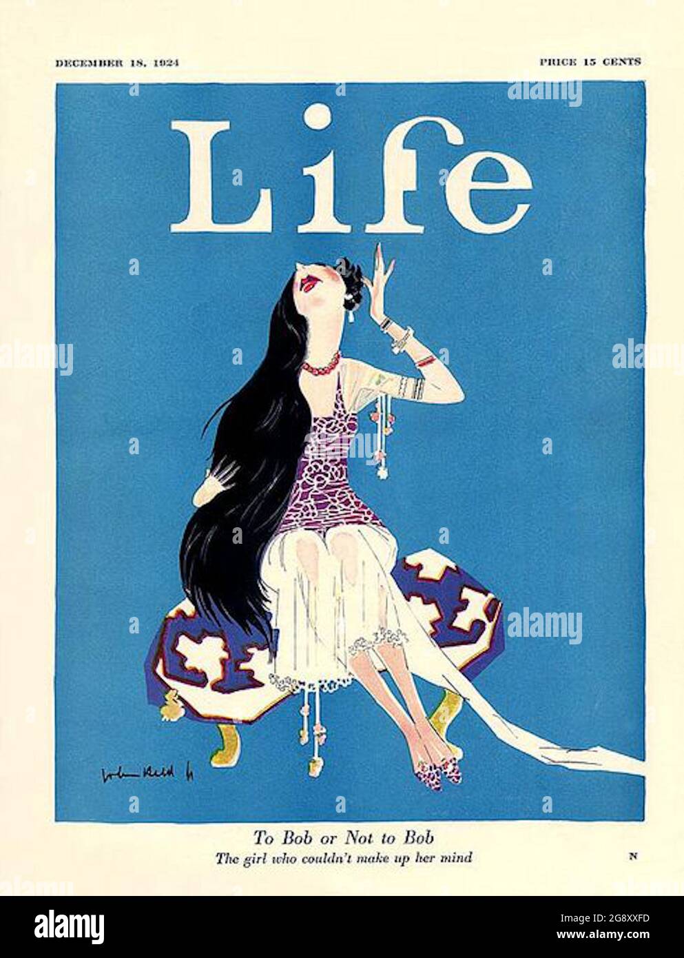 John Held Jr. - für Bob oder nicht - Cover des Life Magazine - das ist ...