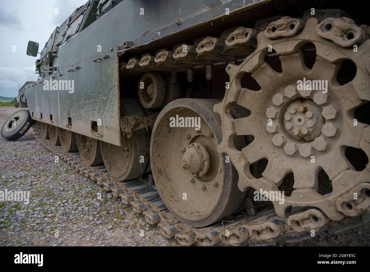 British army armoured recovery vehicle -Fotos und -Bildmaterial in ...