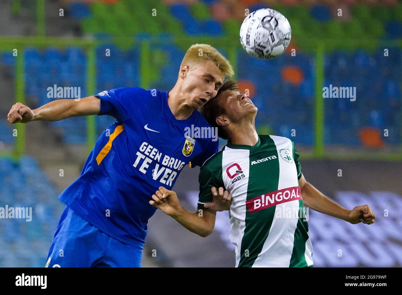 ARNHEM, NIEDERLANDE - 24. JULI: Dominik Oroz von Vitesse tritt beim ...