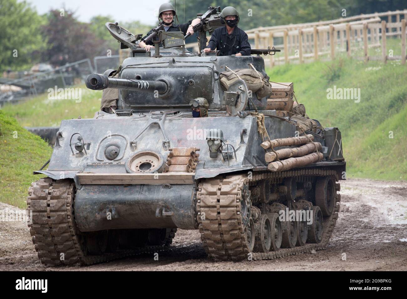 M4A3E8 (76) Sherman Tank Fury, Bovington Tank Museum, Dorset, England ...