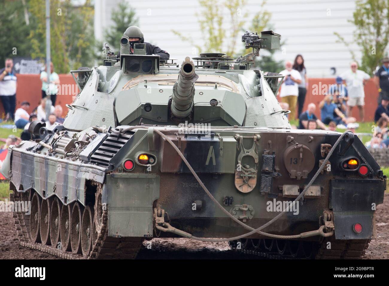 Kampfpanzer Leopard 1, Kanada, Bovington Tank Museum, Dorset, England ...