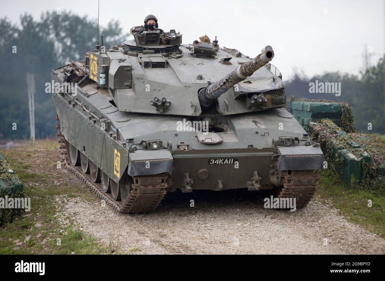 British army challenger tank -Fotos und -Bildmaterial in hoher ...