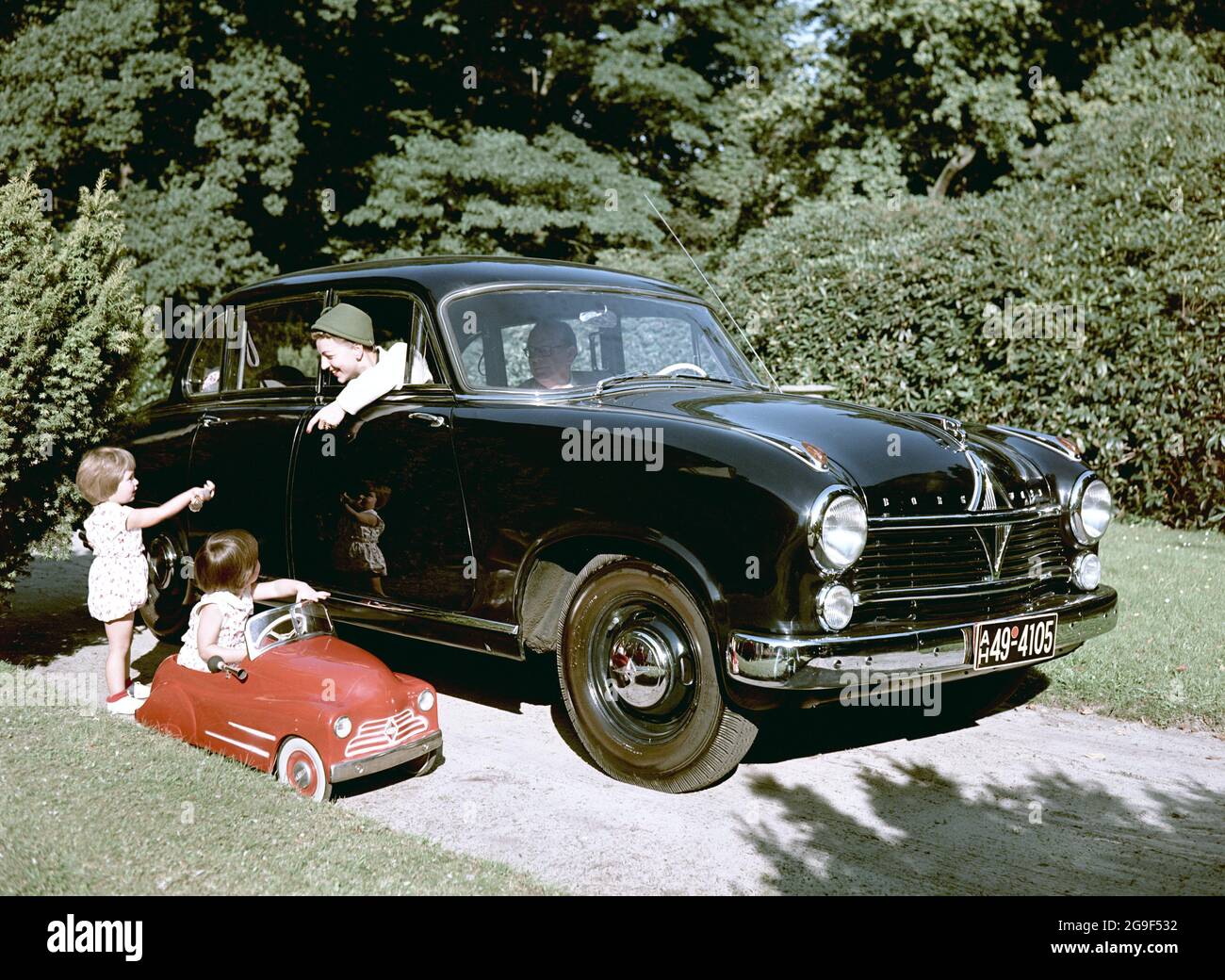 Transport, Auto, Borgward Hansa 2400, Pullmann, 1954, ADDITIONAL-RIGHTS ...