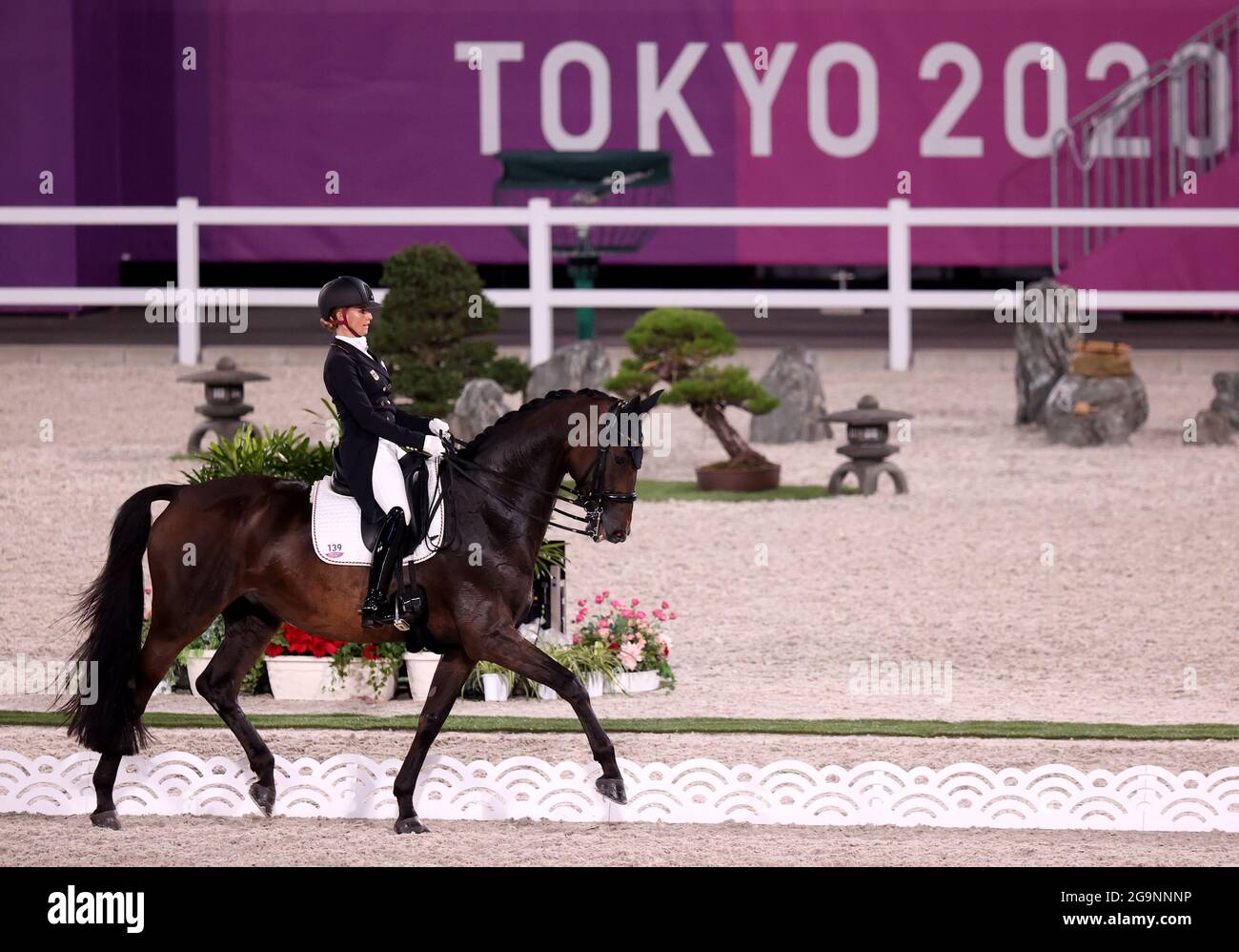 Tokio, Japan. Juli 2021. Pferdesport/Dressur: Olympia, Team, Finale ...