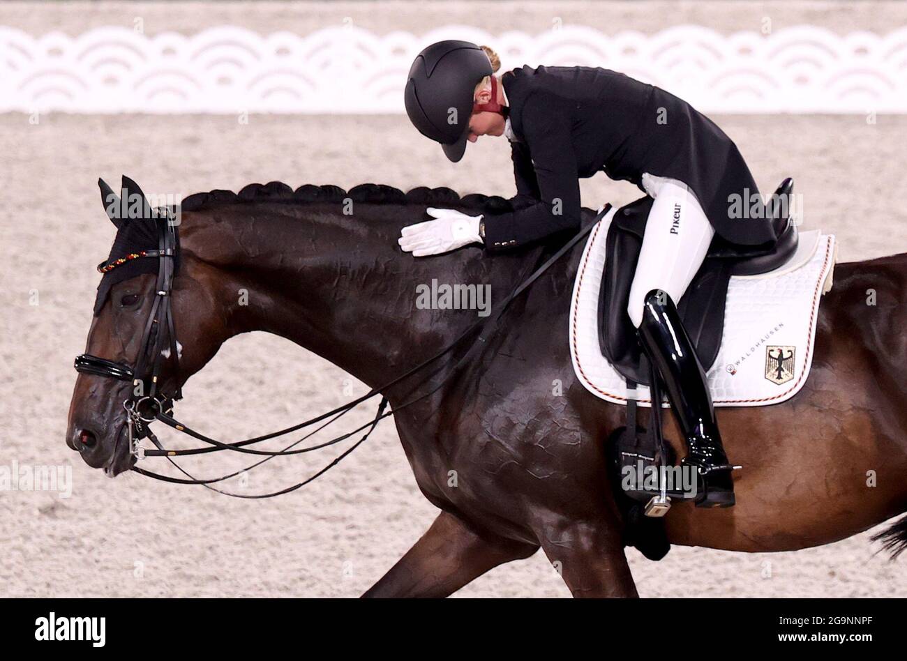 Tokio, Japan. Juli 2021. Pferdesport/Dressur: Olympia, Team, Finale ...