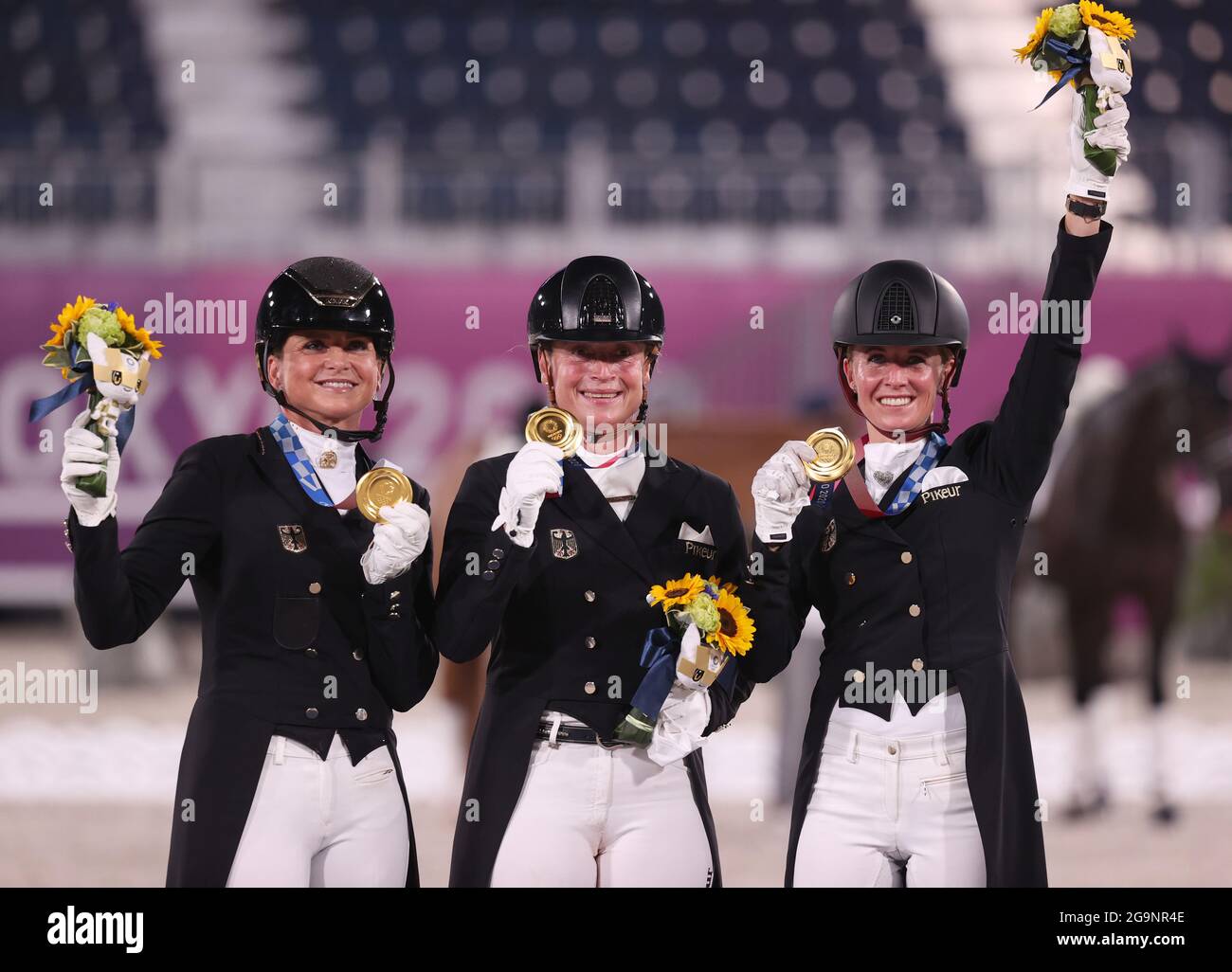 Tokio, Japan. Juli 2021. Reitsport/Dressur: Olympiade, Team, Finale ...