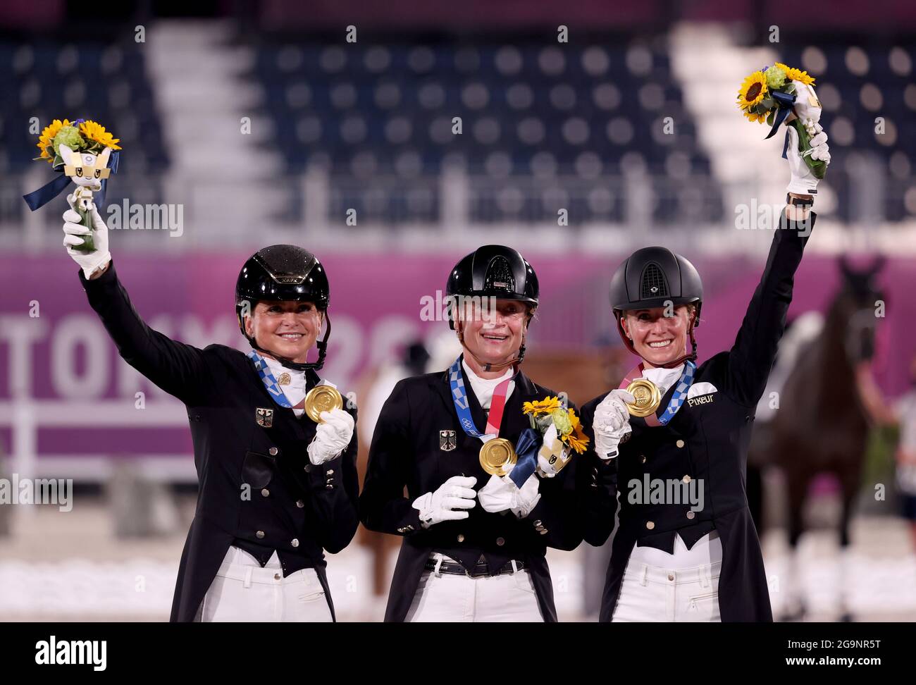 Tokio, Japan. Juli 2021. Reitsport/Dressur: Olympiade, Team, Finale ...