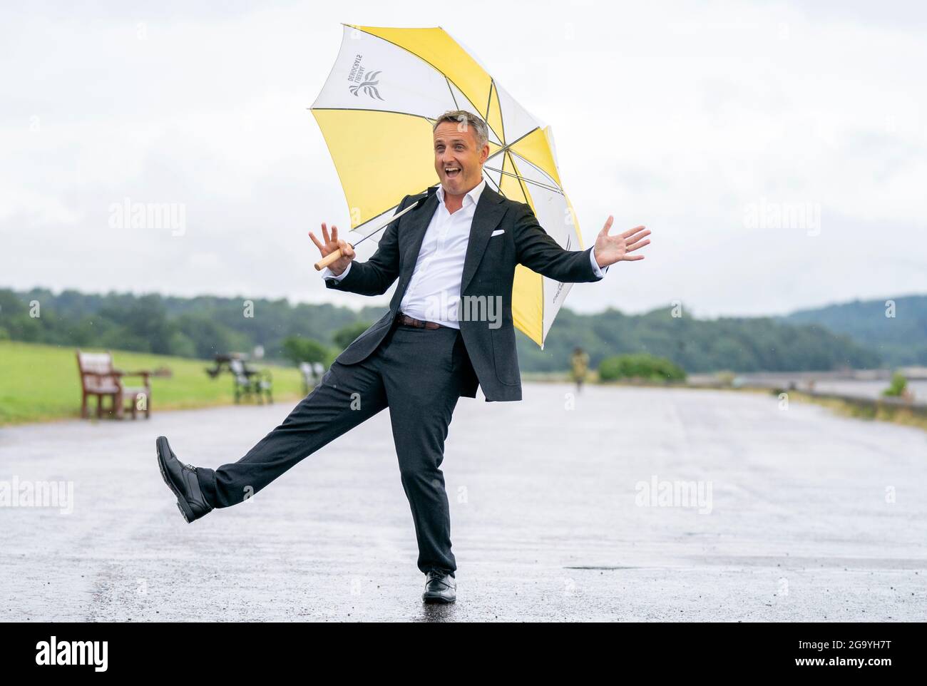 Alex Cole-Hamilton, MSP für Edinburgh West, gibt seinen Antrag bekannt ...