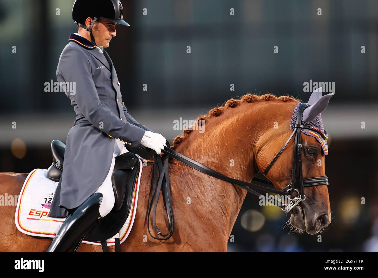 Tokio, Japan. Juli 2021. Jose Antonio GARCIA MENA (ESP) reitet auf ...