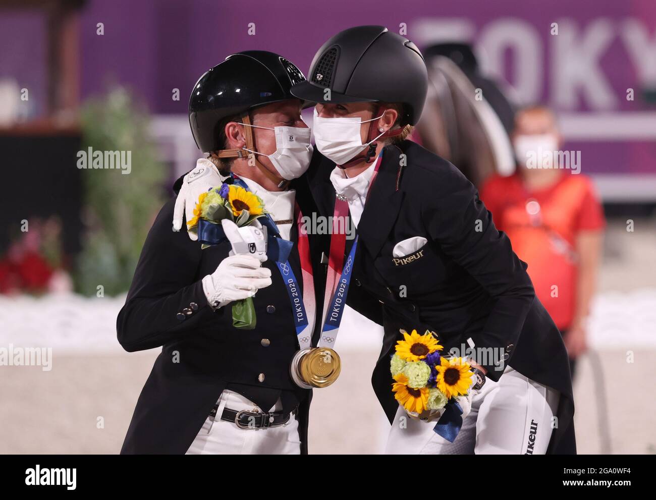 Tokio, Japan. Juli 2021. Pferdesport/Dressur: Olympiade, Einzelsport ...