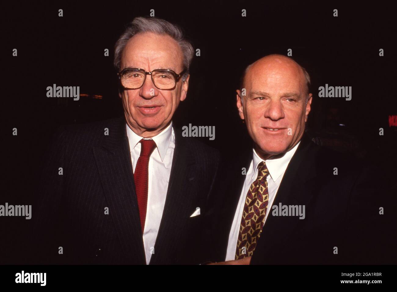 Rupert Murdoch und Barry Diller bei der NATO/ShoWest Convention im ...