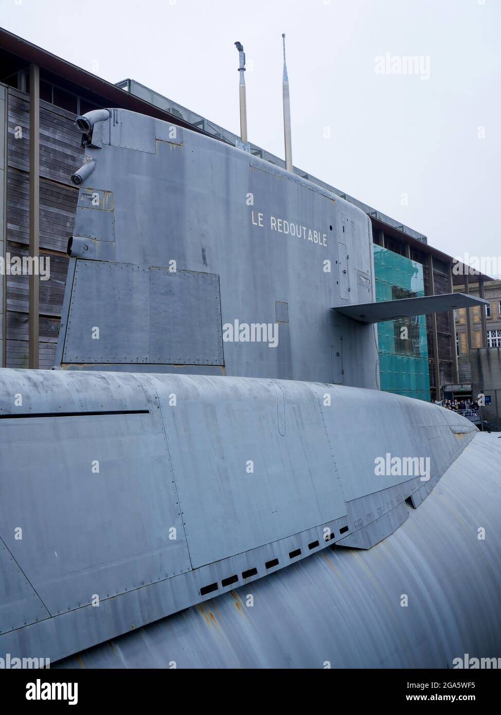 Das französische U-Boot 'Le Redoutable', La Cité de la Mer - Stadt des Meeres, Cherbourg ...