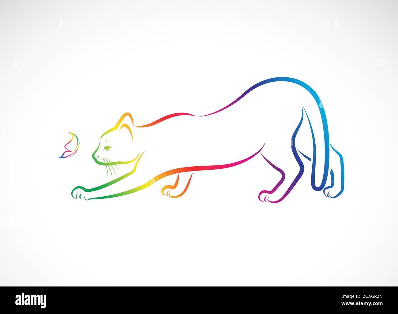 Springende katze der karikatur -Fotos und -Bildmaterial in hoher ...