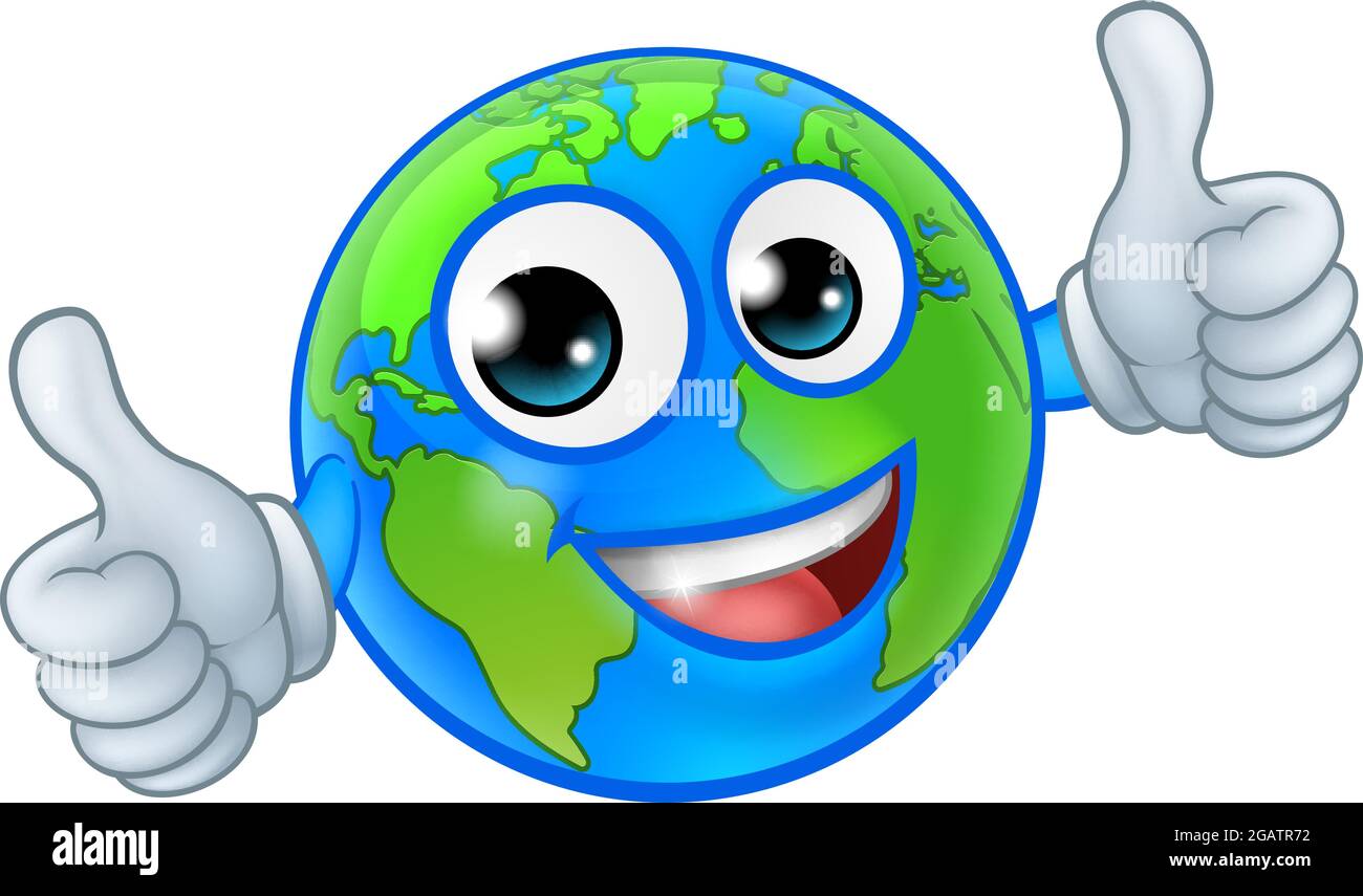 Globus welt cartoon Stock-Vektorgrafiken kaufen - Alamy