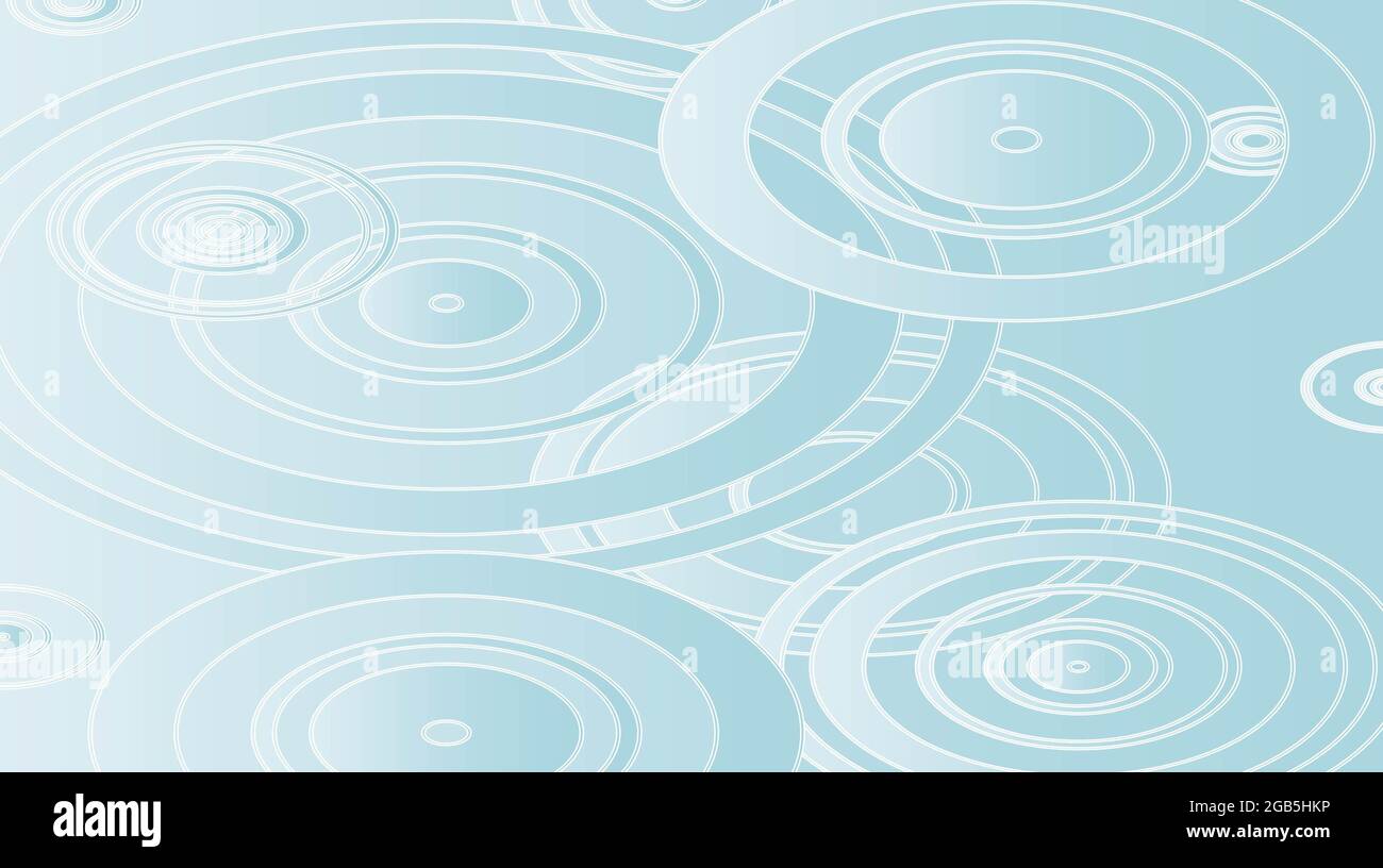 Welle kreise wasser tropfen muster -Fotos und -Bildmaterial in hoher Auflösung – Alamy