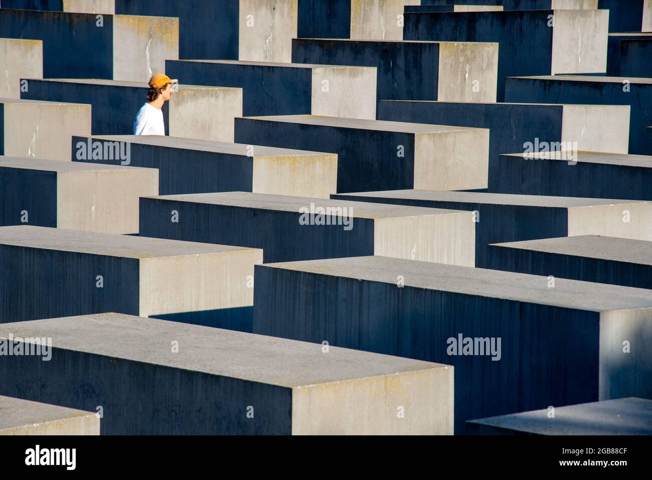 Holocaust-Mahnmal in Berlin, Deutschland Stockfotografie - Alamy