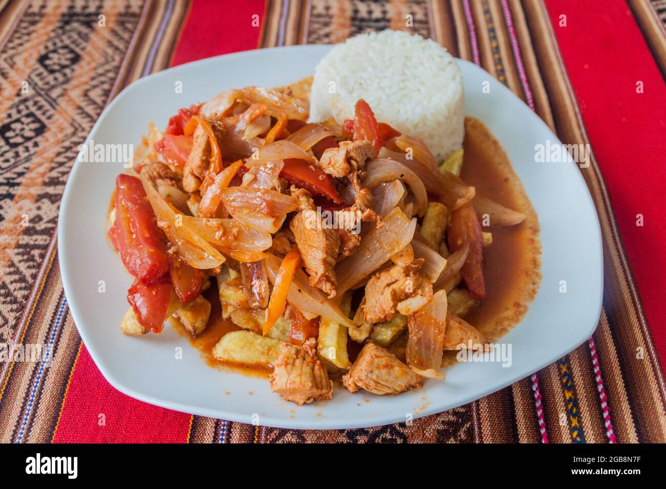 Lomo saltado -Fotos und -Bildmaterial in hoher Auflösung – Alamy