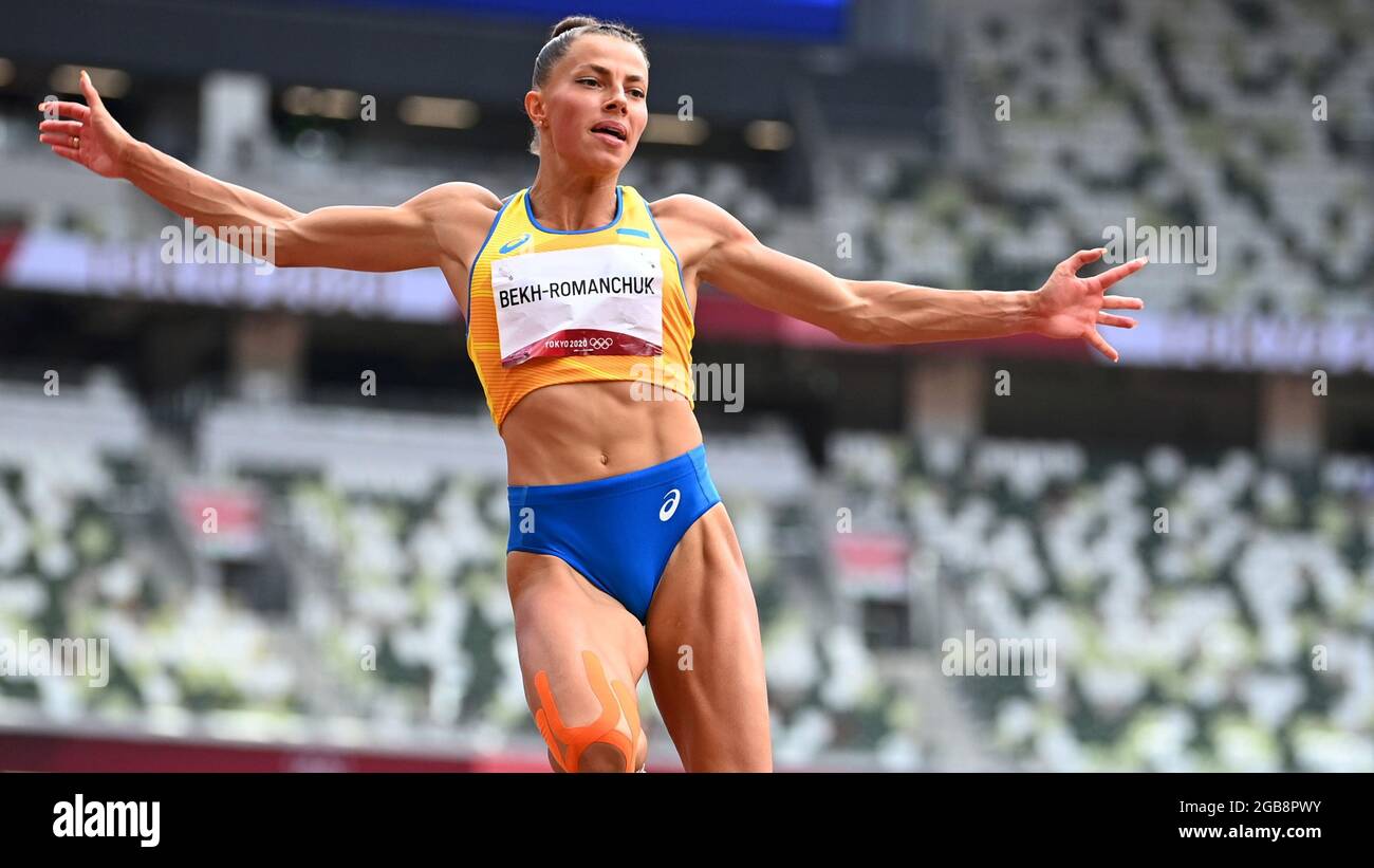 Maryna bekh romanchuk weitsprung -Fotos und -Bildmaterial in hoher Auflösung – Alamy
