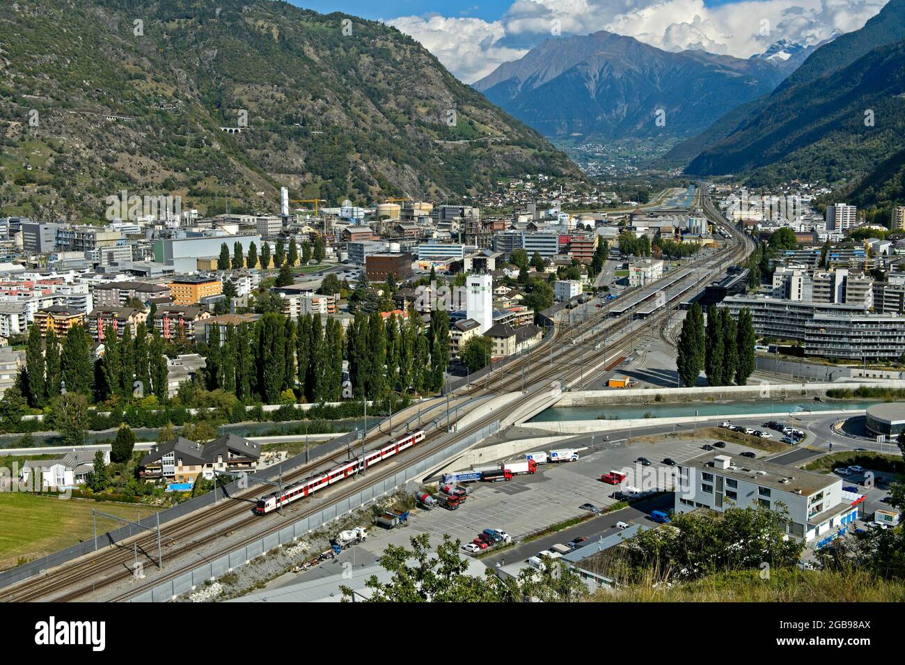 Visp bahnhof -Fotos und -Bildmaterial in hoher Auflösung – Alamy
