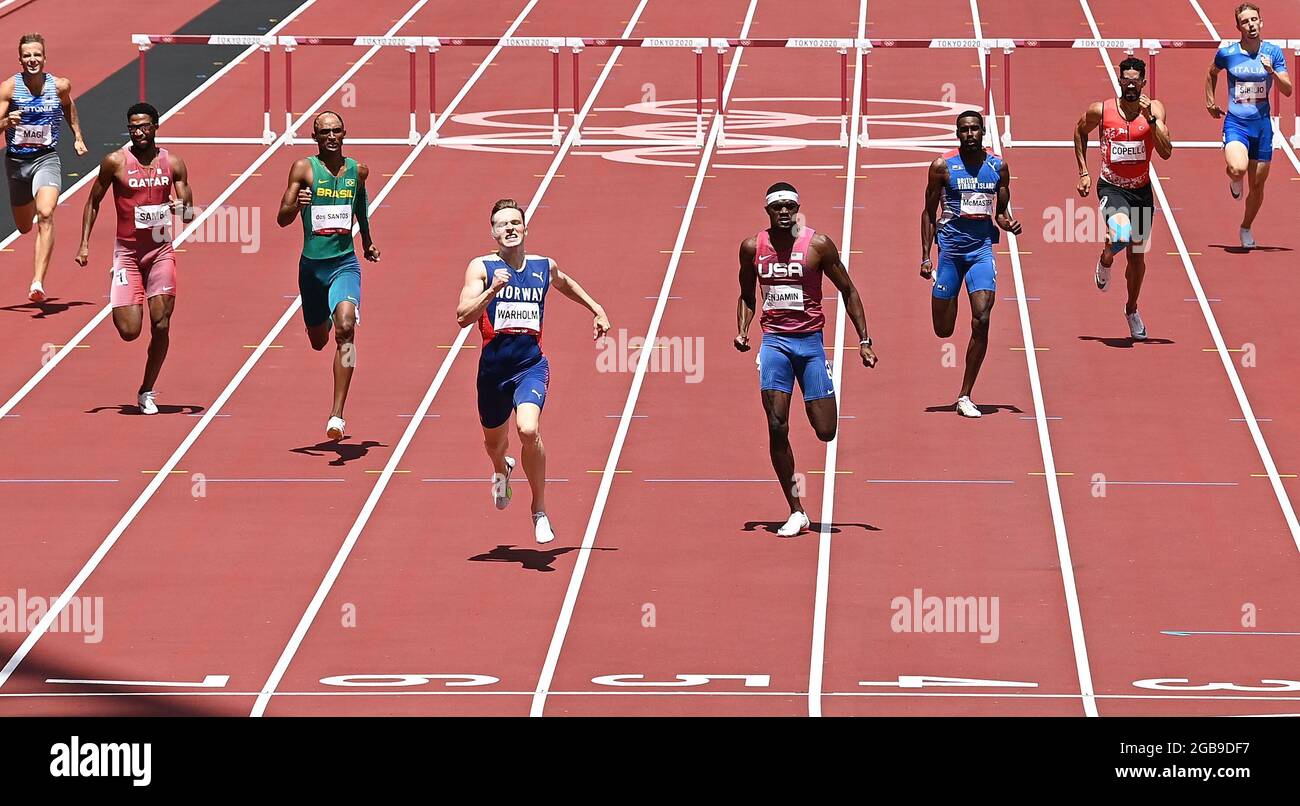 Mens 400m hurdles -Fotos und -Bildmaterial in hoher Auflösung – Alamy