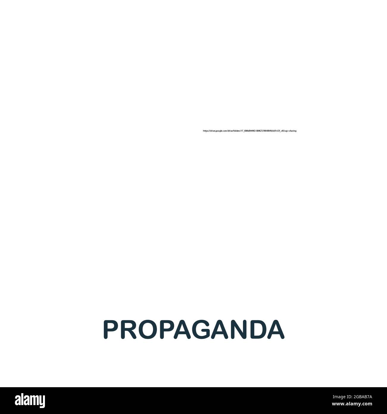 Propaganda flaches Symbol. Farbiges gefülltes Vektor-Element aus der ... Propaganda flaches Symbol. Farbiges gefülltes Vektor-Element aus der ...