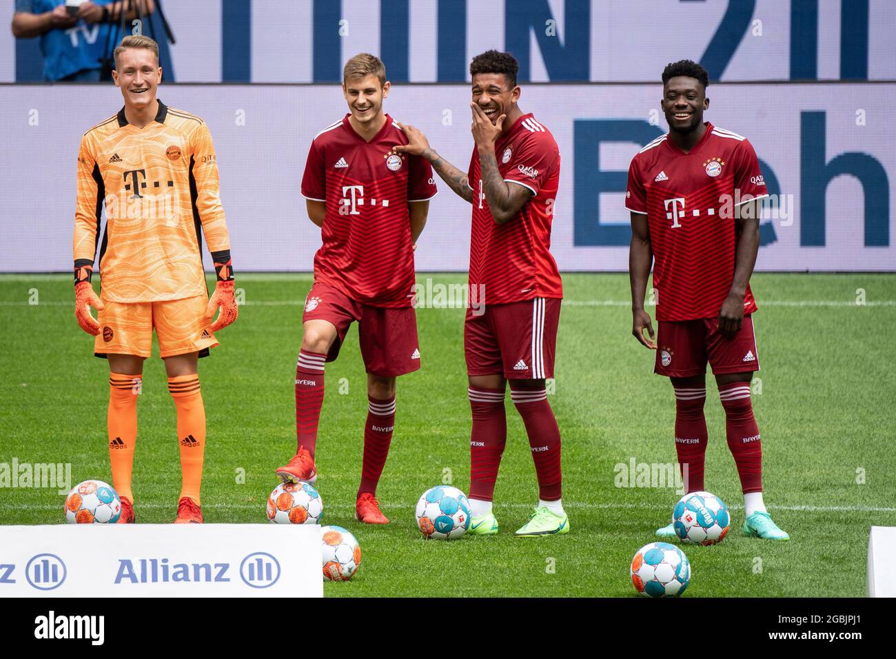 München, Deutschland. August 2021. Fußball: Bundesliga ...
