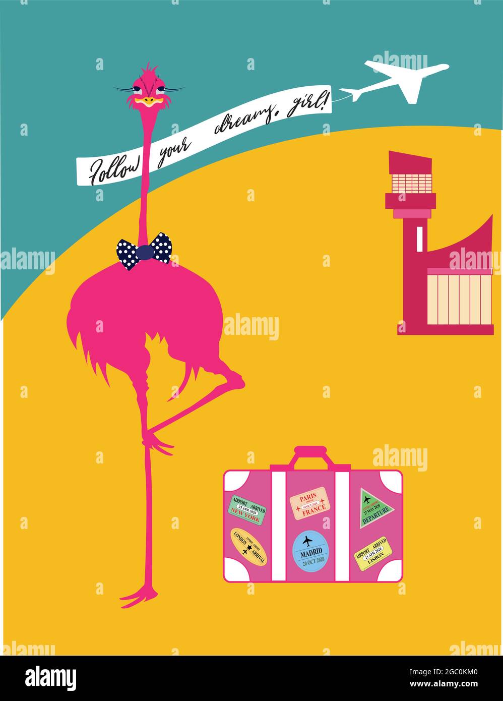 Koffer comic Stock-Vektorgrafiken kaufen - Alamy