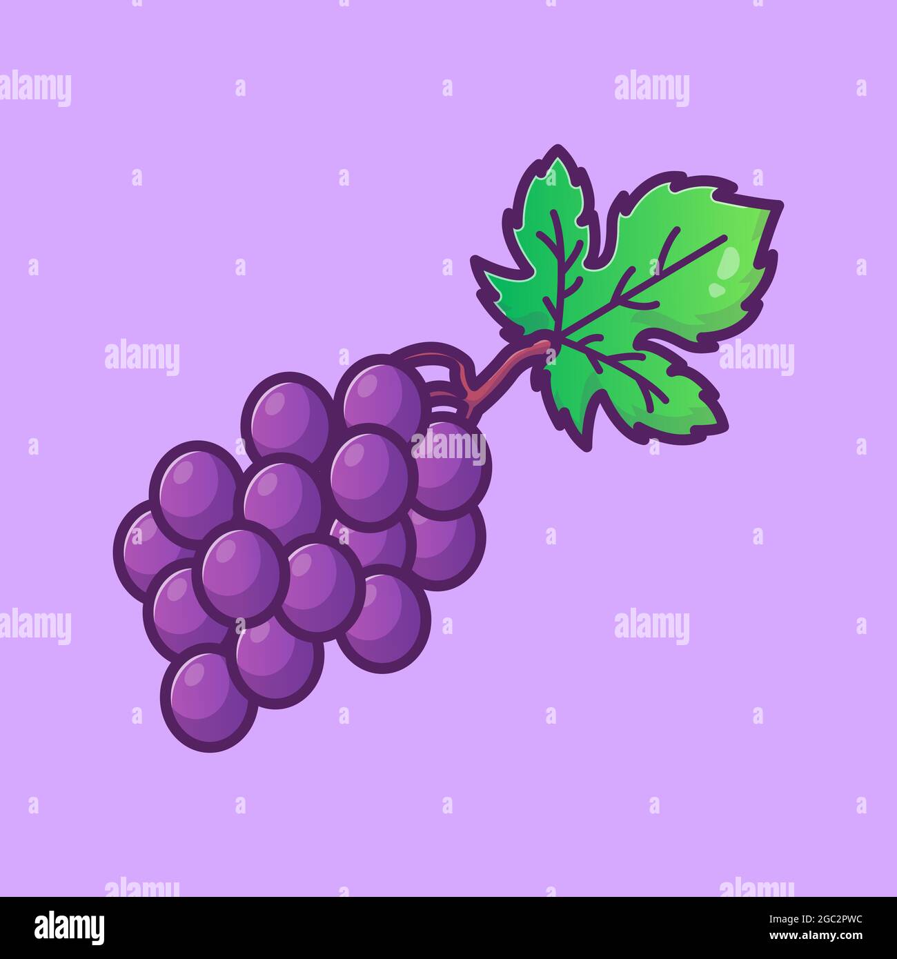 Grüne trauben cartoon -Fotos und -Bildmaterial in hoher Auflösung – Alamy