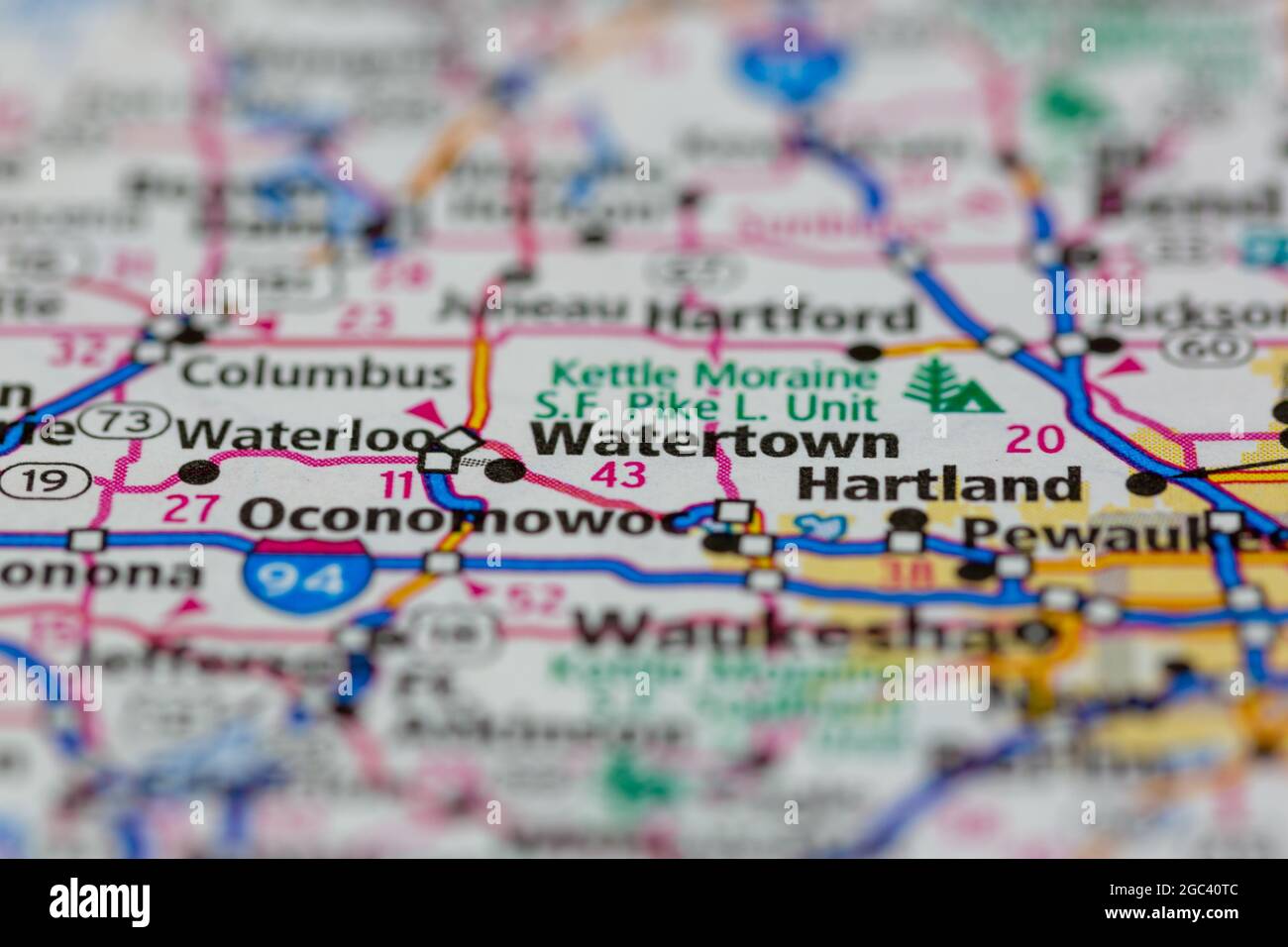 Wasserstadt auf einer karte -Fotos und -Bildmaterial in hoher Auflösung ...