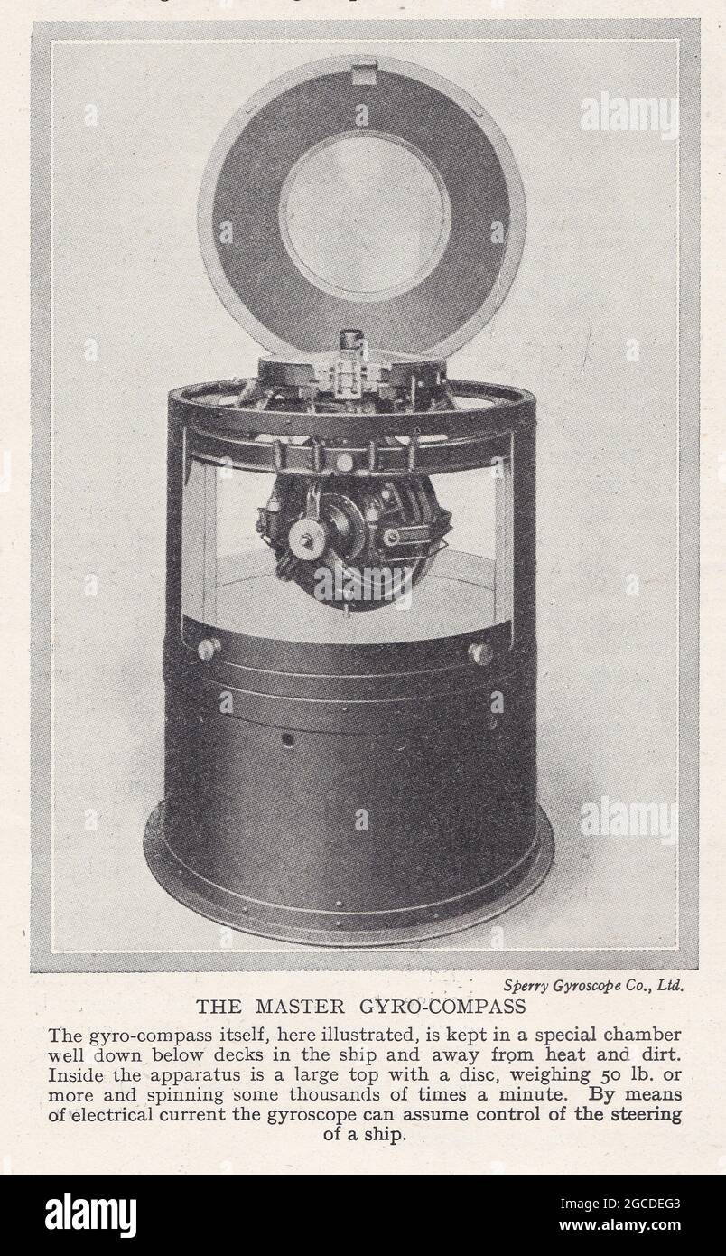 Gyro compass -Fotos und -Bildmaterial in hoher Auflösung – Alamy