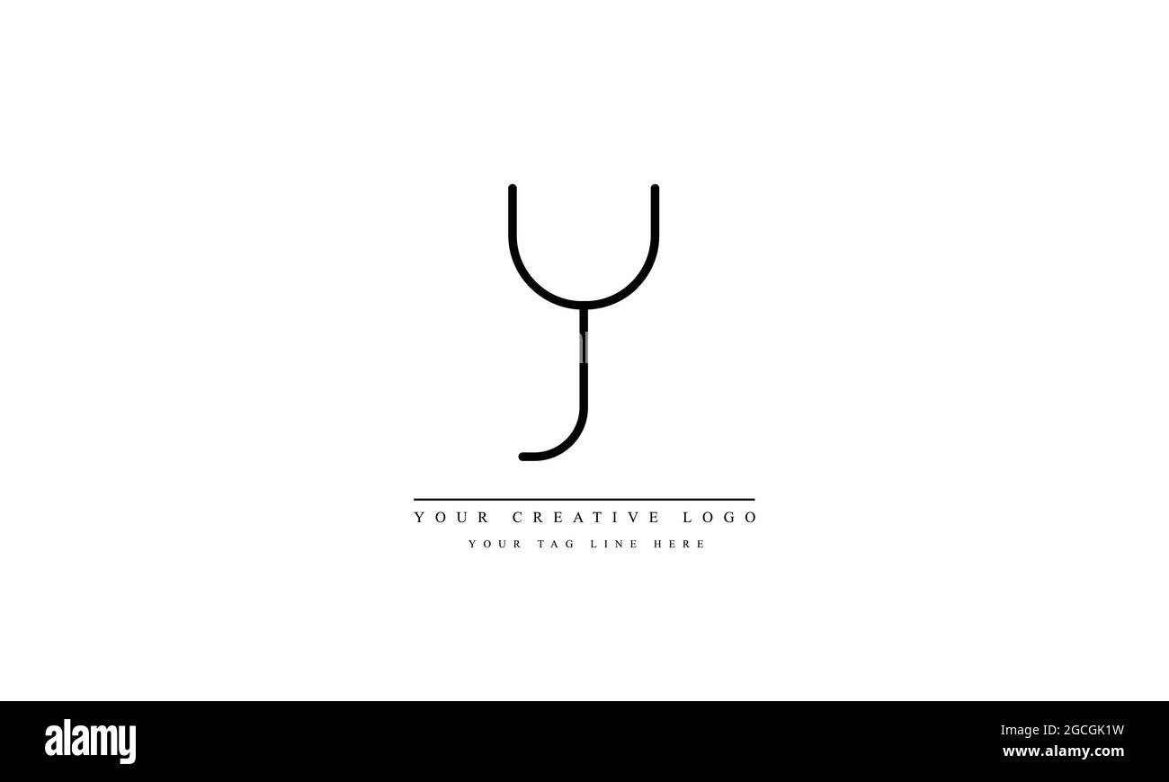 Yj symbol Stock-Vektorgrafiken kaufen - Alamy